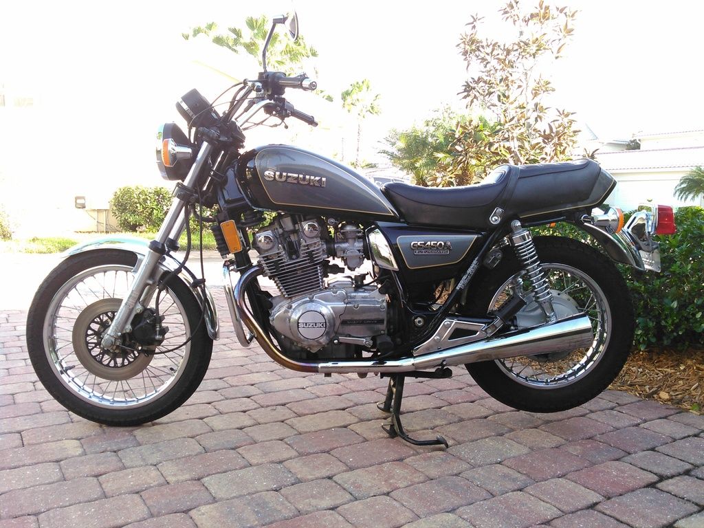 1983 Suzuki GS450A (GS450G) Suzukimatic in Florida - C90Club.co.uk